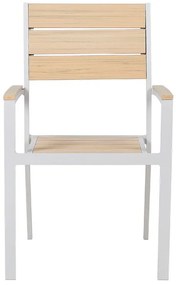 Set 4 ks zahradních židlí Praza (světlé dřevo). 1082016