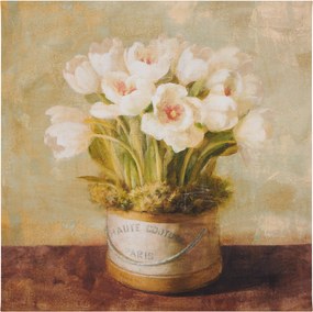 XXXLutz MALBA NA PLÁTNĚ, květiny, 55/55/3 cm Euroart - Obrazy na plátně - 005721176401