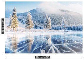 Fototapeta Zamrzlé jezero 104x70