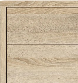 Skříň Modulo 89 x 40 x 113 cm, zásuvky a dveře, dub sonoma