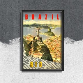 Plakát Brazílie rio