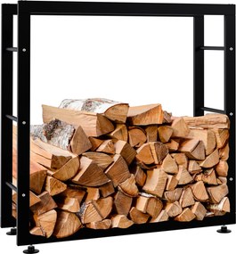 Stojan na palivové dřevo Keri V2 25x80x80 – černá
