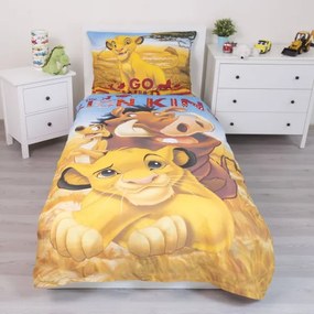 Jerry Fabrics Povlečení Lion King 140x200, 70x90 cm