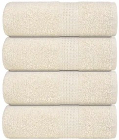 Ručníky pro hosty FROGN 4 ks krémové 30x50 cm 360 g/m² 136996