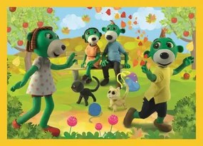 Trefl - Puzzle - Treflíci: Zábava 4v1 / 12|15|20|24 dílků / 28.5 x 20.