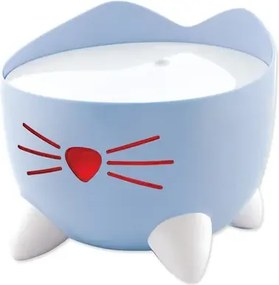Catit Pixi světle modrá / Fontánka pro kočky / 2,5 l / filtr s trojitý
