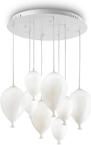 závěsné svítidlo ideal lux clown sp8 100883 8x40w g9 - designová radost