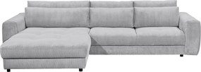 XXXLutz ROHOVÁ SEDAČKA, textil, kompozitní dřevo, světle šedá MID.YOU - Sedací soupravy - 002220033606