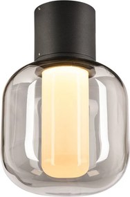LA 1004677 OVALISK CL venkovní LED stropní přisazené svítidlo antracit CCT switch 3000/4000 K - BIG WHITE (SLV)