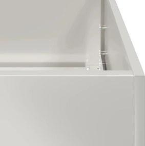 vidaXL Truhlík rezavá 120x40x80 cm [860721] Barva: antracitová
