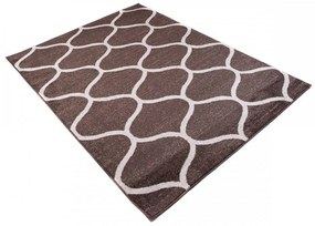 Kusový koberec Luka hnědý 190x270cm