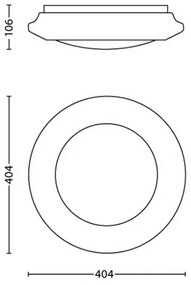 Philips 33365/31/17 - LED Stropní svítidlo LED/20W/230V 4000K