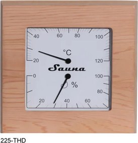Sentiotec teploměr a vlhkoměr do sauny cedr