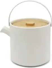Bredemeijer Umea Konvička na čaj s ohřívačem bílá / 1.2 l / keramika