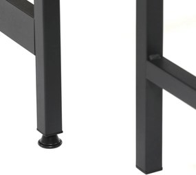 Jídelní set s 2 lavicemi, 110x60x75cm, mdf, dub, AUT-G1175 OAK