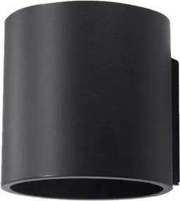 Nástěnné svítidlo SOLLUX Orbis 1 G9 1x40W bez zdroje SL.0048 černá