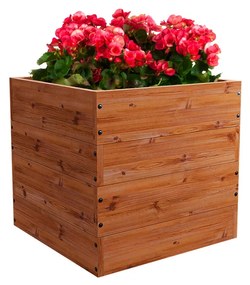 Dřevěný květináč - Kvadrant CLASSIC 30x30x30 cm