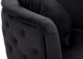 Designové křeslo Pahkakino černé