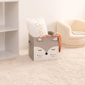 Úložný box Wolf, 29x29x29 cm, šedá