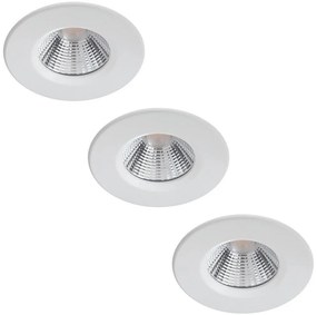 Philips dive sl261 led koupelnové zápustné bodové svítidlo 1x5w | 350lm | 2700k | ip65 - set 3 ks, stmívatelné, ochrana eyecomfort, bílá