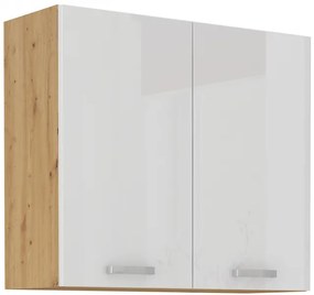 Kuchyňská skříňka Artisan 80 G-72 2F Barva dvířek bílá lesk