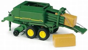 Bruder 02032 Balíkovač s baličkou John Deere C441R a dva balíky