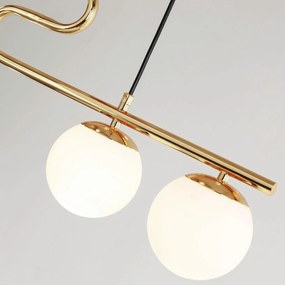 Toolight Závěsné moderní osvětlení Modern APP1599-5CP Gold
