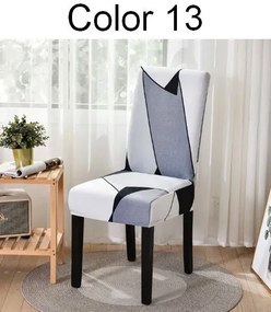 Různé elastické potahy na jídelní židle Varianta: Color 13