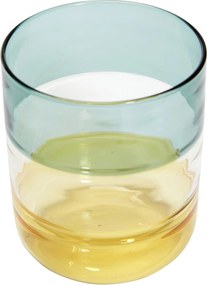 Sklenice a skleničky Hübsch skleněné 9 cm barevné 2 ks
