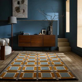 Ručně tkaný vlněný koberec 160x230 cm Quadro Wool – Flair Rugs