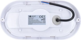 LED venkovní osvětlení oválné Solight WO744, 13W, 910lm, 4000K, IP54, 21cm