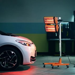 2200 W vysoce výkonná infračervená vytvrzovací lampa pro automatické sušení