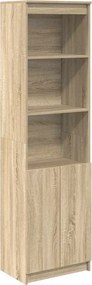 Vysoká deska Sonoma Dub 50x35x180 cm Dřevěná konstrukce 3328464