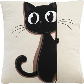 XPOSE® Set povlaků na polštář HRAVÉ KOČIČKY 43x43 cm - set 4ks