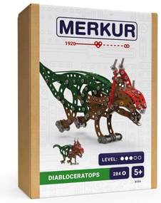 Stavebnice MERKUR Diabloceratops 284ks v krabici 13x18x5cm