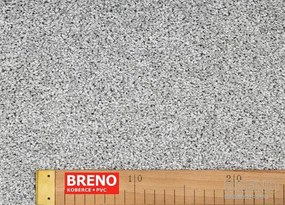 Breno Metrážový koberec NAVI 91 světle šedý, šíře 400 cm, Šedá