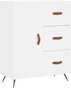 Skříň highboard bílá 69,5 x 34 x 180 cm kompozitní dřevo 3198441