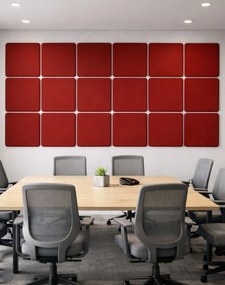 Nástěnný akustický panel Silence Square 35 × 35 cm