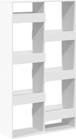 Knihovna bílá 100 x 33 x 175 cm kompozitní dřevo 3309402