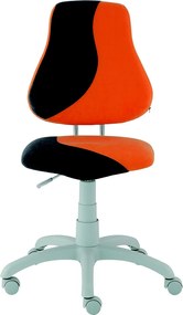 Dětská židle FUXO Alba S-LINE oranžovo-černá
