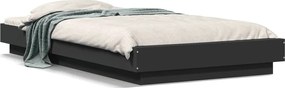 vidaXL Rám postele 100 x 200 cm kompozitní dřevo [3281204] Barva: Bílá