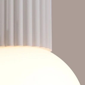 Sollux SL.1708 - Koupelnové stropní svítidlo HALO 1xG9/8W/230V IP44 bílá