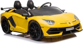 LEAN CARS Elektrické autíčko Lamborghini Aventador SX2028 žluté