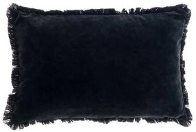 Unique Living Ozdobný polštář Mimmie černá-40x60cm