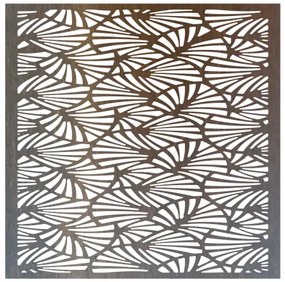 Vyřezávaný Dřevěný obraz na stěnu z překližky kvádr  l 3D HODINY PR0271 HEU+