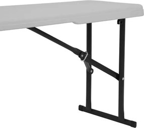 NC3404 BÍLÁ SKLÁDACÍ KEMPINGOVÁ LAVICE 180 CM NILS CAMP