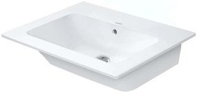 Duravit ME by Starck - Nábytkové umyvadlo 63x49 cm, matná bílá 2336633260