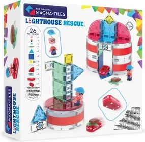MAGNA-TILES Magnetická stavebnice Lighthouse Rescue / 26 dílů / od 3 l
