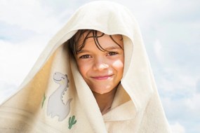 DĚTSKÁ OSUŠKA BABY40 100X100 CM KRÉMOVÁ