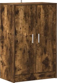 vidaXL Botník 60 x 35 x 92 cm dřevotříska [808928] Barva: Betonová šedá